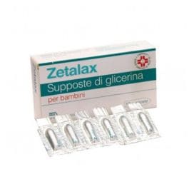 Zetalax Bambini 18 Supposte 1.375Mg - Farmaciauno