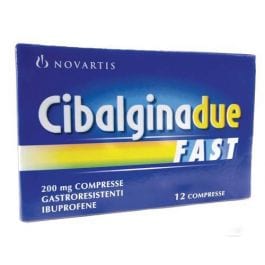 Cibalgina Due Fast 12 Cpr Gastrores 200 Mg - Farmaciauno