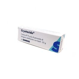 Crystacide Crema Derm 25 G 1% - Farmaciauno