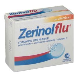 Zerinolflu 20 Compresse Effervescenti - Farmaciauno