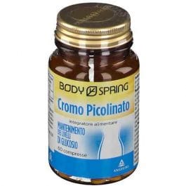 Body Spring Integratore Alimentare Bio Cromo Picolinato 60 Compresse