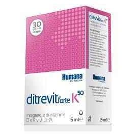 Humana Ditrevit Forte K50: Vitamina D, K, E & DHA