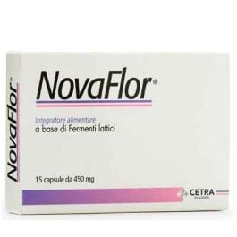 Cetra Pharma Novaflor 15 Capsule 450 Mg - Farmaciauno