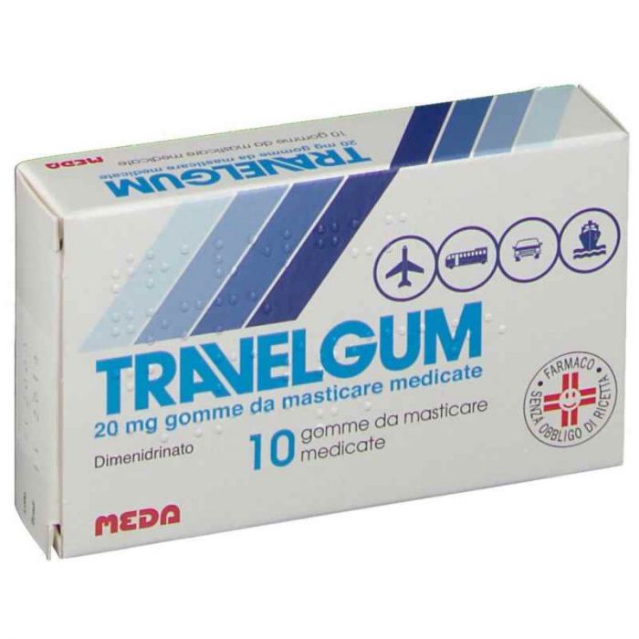 TRAVELGUM*10 GOMME MAST 20 MG - Farmaciauno