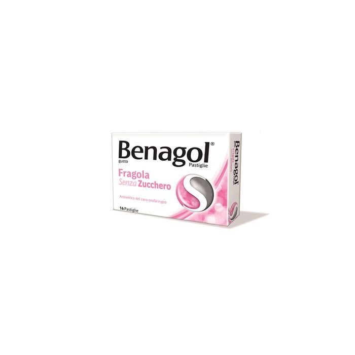 BENAGOL*16PAST FRAGOLA S/Z - Farmaciauno