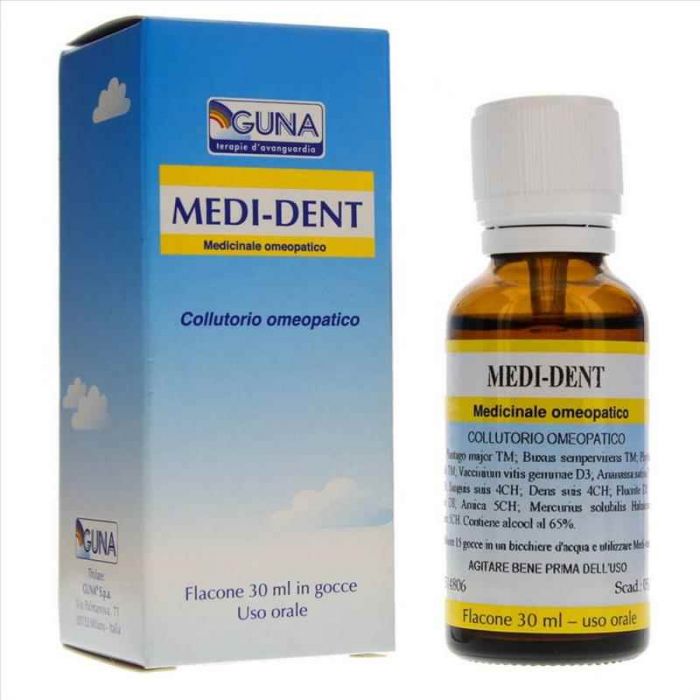 GUNA MEDIDENT COLLUTORIO 30 ML - Farmaciauno