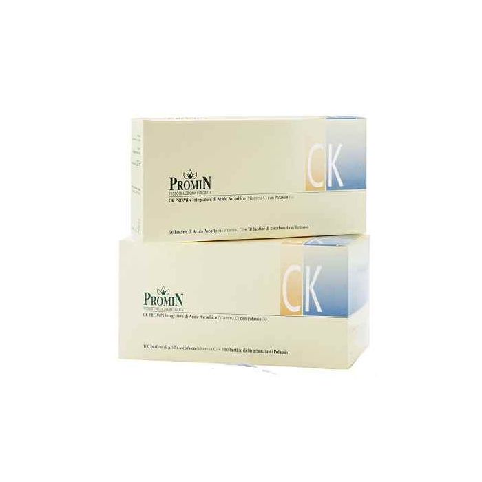 PROMIN CK PROMIN ACIDO ASCORBICO + BICARBONATO 200 BUSTINE - Farmaciau