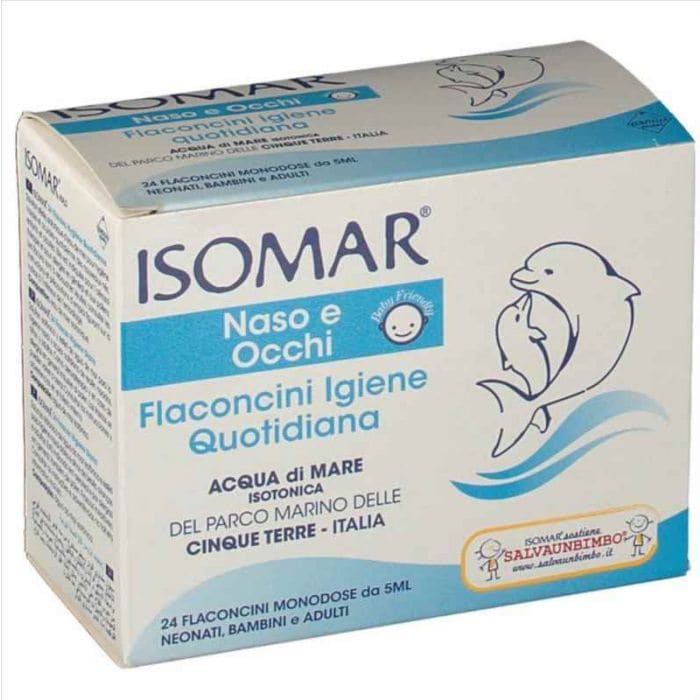 COSWELL ISOMAR ISOMAR NASO E OCCHI SOL ISOTONICA 24 FLACONCINI 5 ML