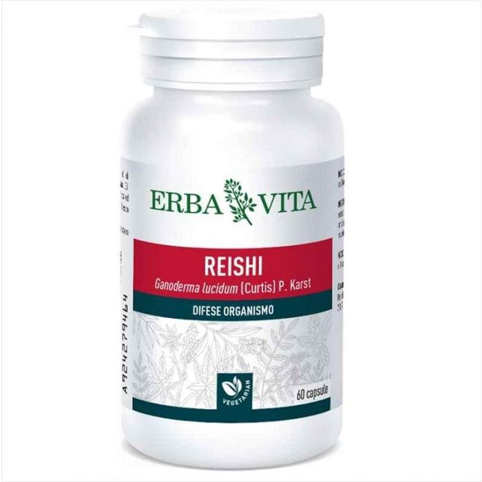 ERBA VITA CAPSULE MONOPLANTA REISHI 60 CAPSULE ERBAVITA - Farmaciauno