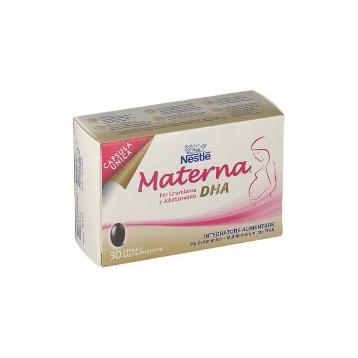 NESTLE MATERNA DHA 30 CAPSULE UNICA - Farmaciauno