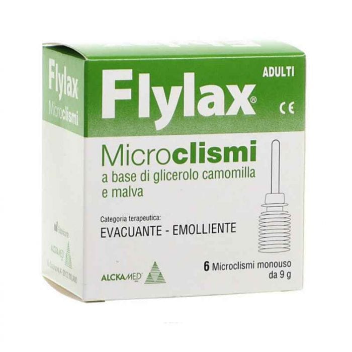 MICROCLISMA FLYLAX ADULTI 6X9G - Farmaciauno