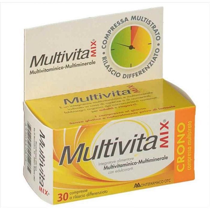 MULTIVITAMIX CRONO INTEGRATORE ALIMENTARE MULTIVITAMINICO 30 COMPRESSE