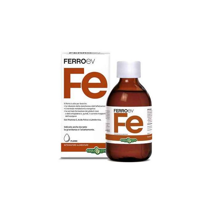 ERBA VITA FERRO EV SCIROPPO 250 ML ERBAVITA - Farmaciauno