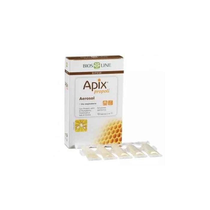 BIOS LINE APIX PROPOLI AEROSOL 10 FIALE MONODOSE - Farmaciauno