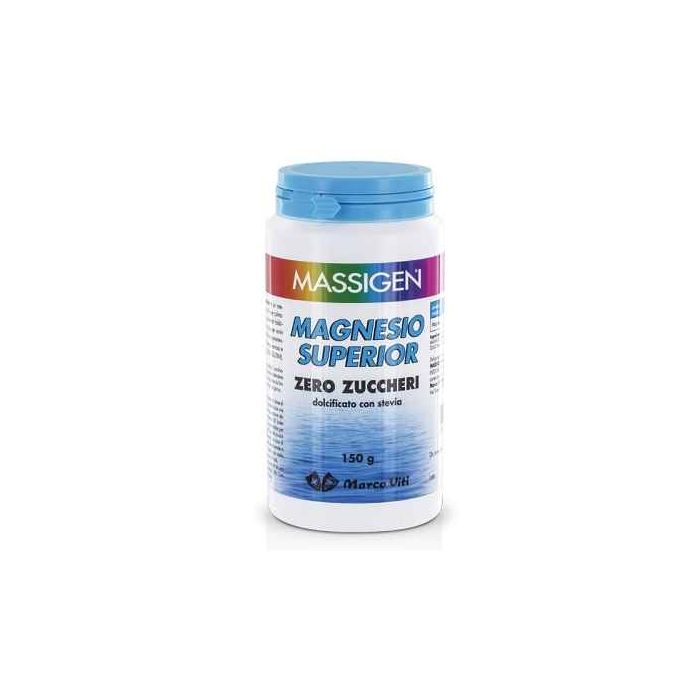 MASSIGEN MAGNESIO SUPERIOR INTEGRATORE ALIMENTARE 150 G - Farmaciauno