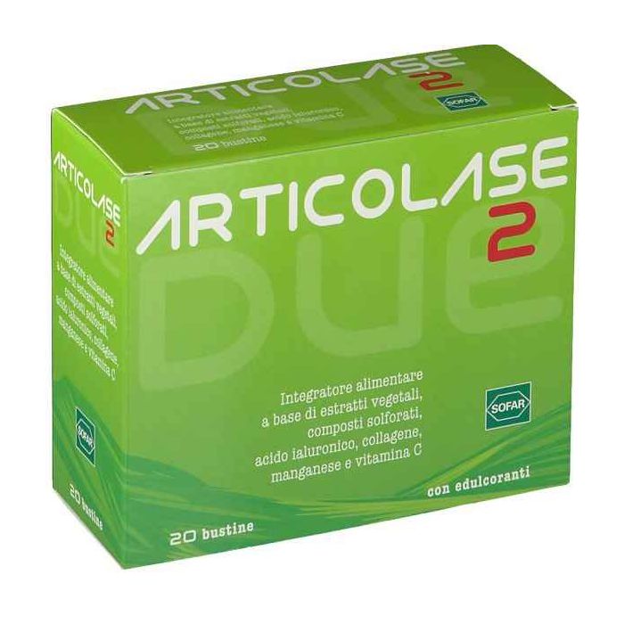 SOFAR ARTICOLASE 2 INTEGRATORE ALIMENTARE 20 BUSTINE - Farmaciauno