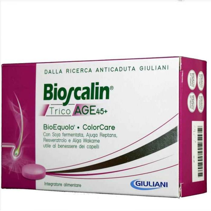 BIOSCALIN TRICOAGE 45+ INTEGRATORE 30 COMPRESSE PS - Farmaciauno
