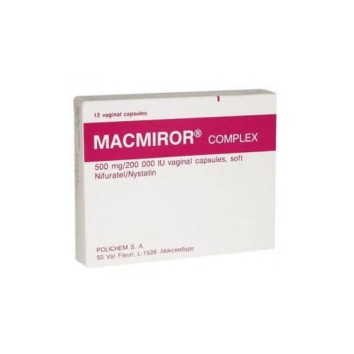 Macmiror Complex 12 Ovuli Vag 500 Mg + 200.000 Unita' Internazionali