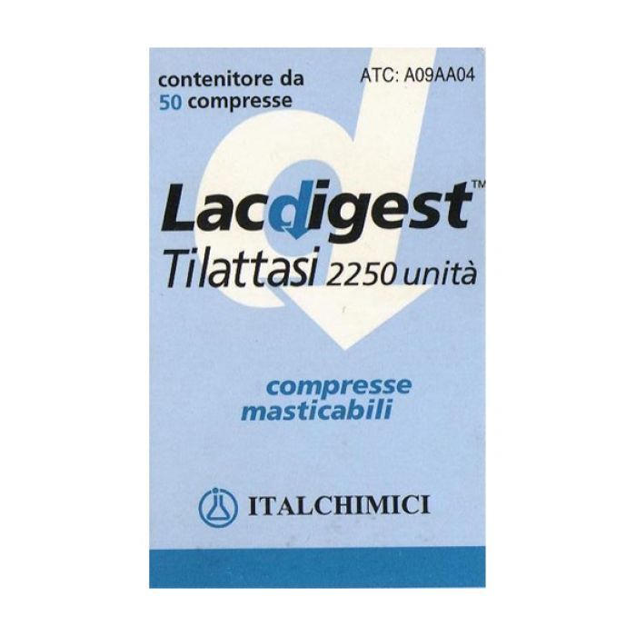 LACDIGEST*50 cpr mast 2.250 U - Farmaciauno