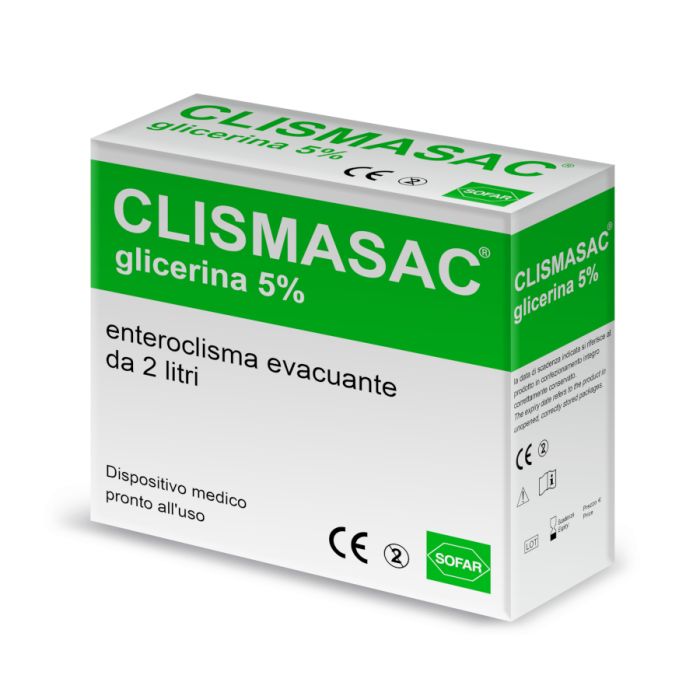 Enteroclisma evacuante Clismasac glicerina 5% Sofar da 2l