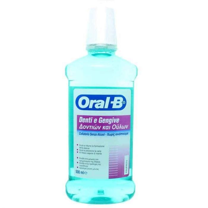 Oral-B Collutorio Denti Gengive 500ml | Antiplacca | Farmaciauno