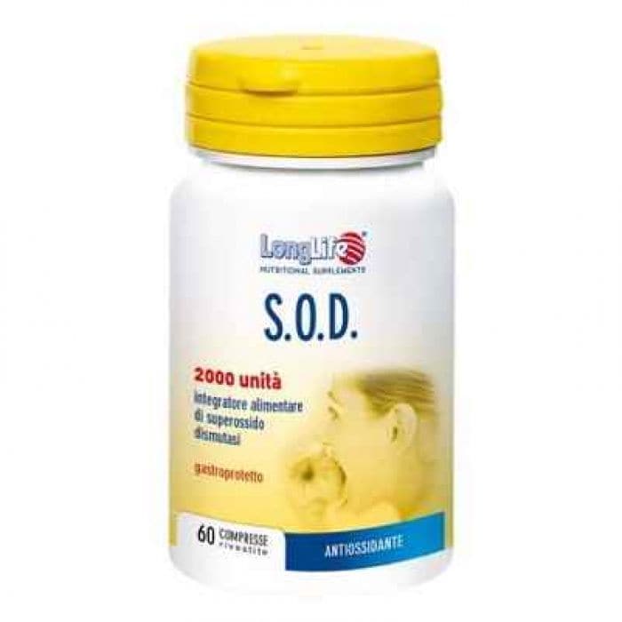 Long Life SOD 2000: Antiossidante Potente | Farmacia Uno