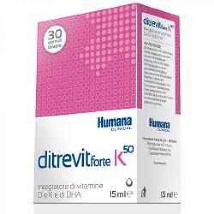 Humana Ditrevit Forte K50: Vitamina D, K, E & DHA
