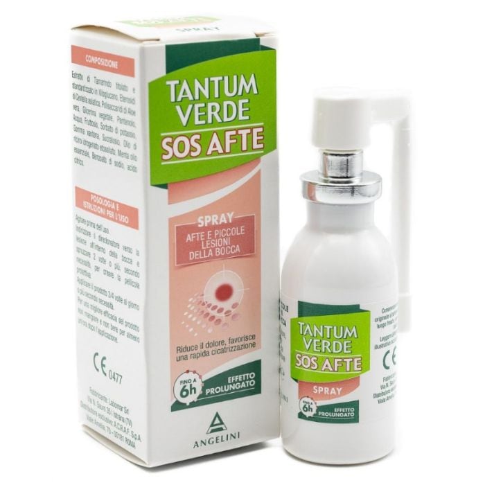 Tantum Verde Sos Afte Spray | Afte e Lesioni Bocca | Farmaciauno