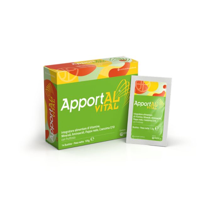 Apportal Vital 14 Bustine | Energia Multivitaminico | Farmaciauno