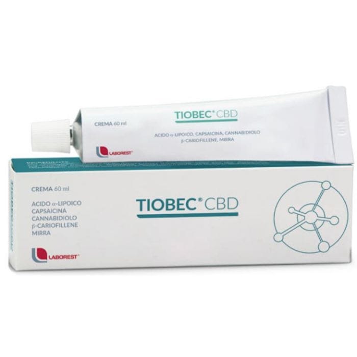 Tiobec CBD Crema 60 Ml | Dolori Muscolari e Articolari | Farmaciauno
