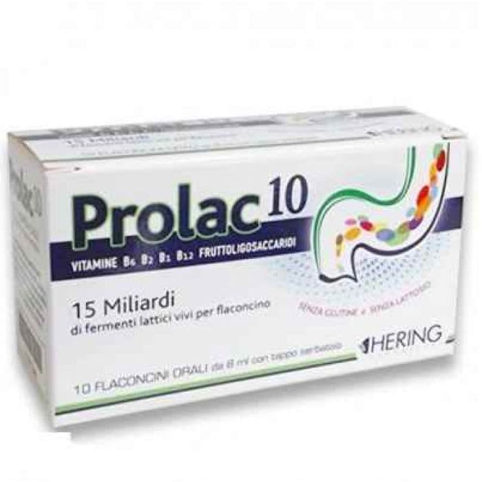 Prolac 10 Fermenti Lattici Hering: 15 Miliardi