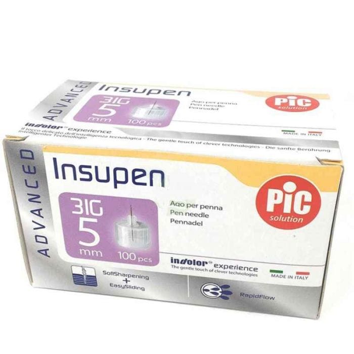 Pikdare Insupen Advance 31G 5mm - Aghi Penna Insulina