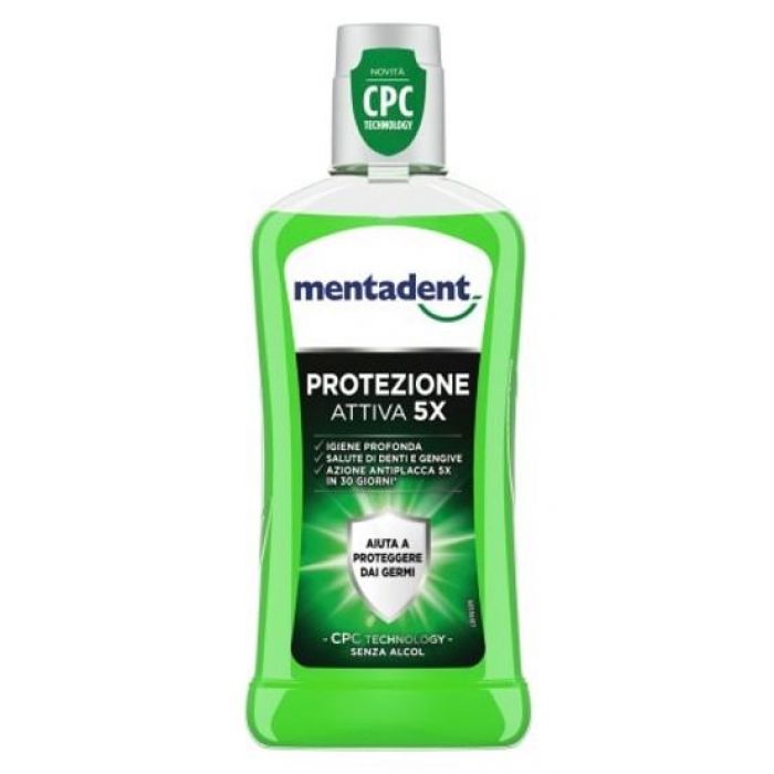 Mentadent Collutorio 5X 400ml | Igiene Orale | Farmaciauno