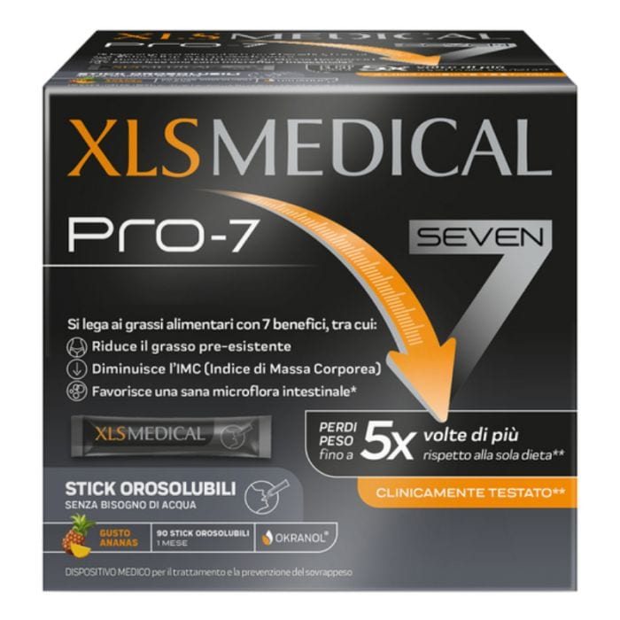 Xls Medical Pro 7 Sticks: Perdita Peso Efficace