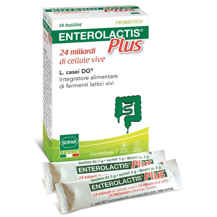 Enterolactis Plus 24Mld 14 Bustine - Farmaciauno