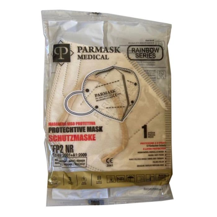Parmask Mascherina Ffp2 Beige 10 Pezzi - Farmaciauno
