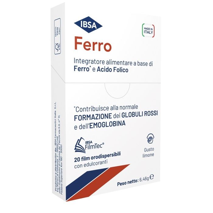 Ibsa Ferro 20 film | Carenza Ferro e Stanchezza | Farmaciauno