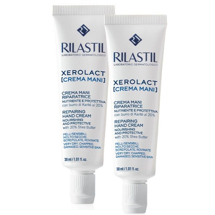 Rilastil Xerolact Crema Mani 2 Pezzi - Farmaciauno