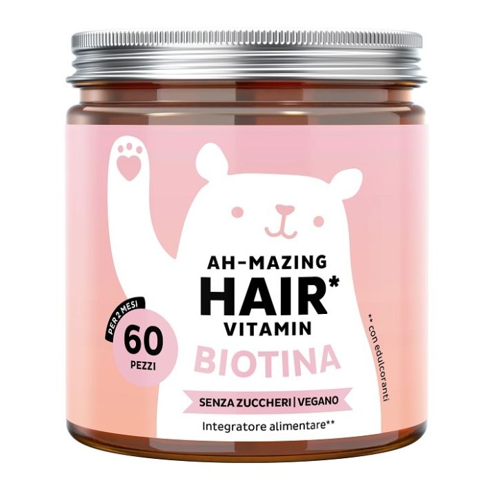 Bears With Benefits Ah-Mazing Hair Vitamins Con Biotina 60 Caramelle G