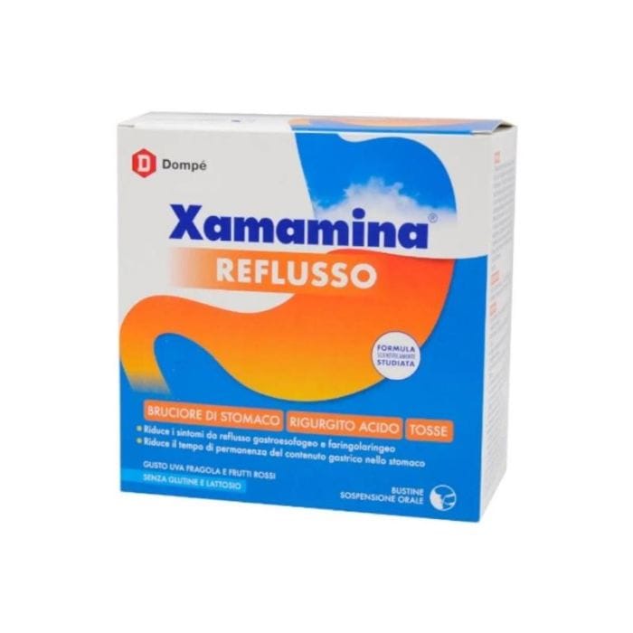 Xamamina Reflusso 25 Bustine | Acidità Stomaco | Farmaciauno