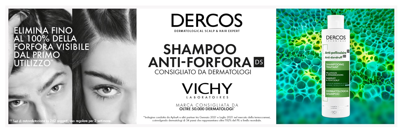 Vichy Dercos Shampoo Antiforfora capelli da normali a grassi 400 ml