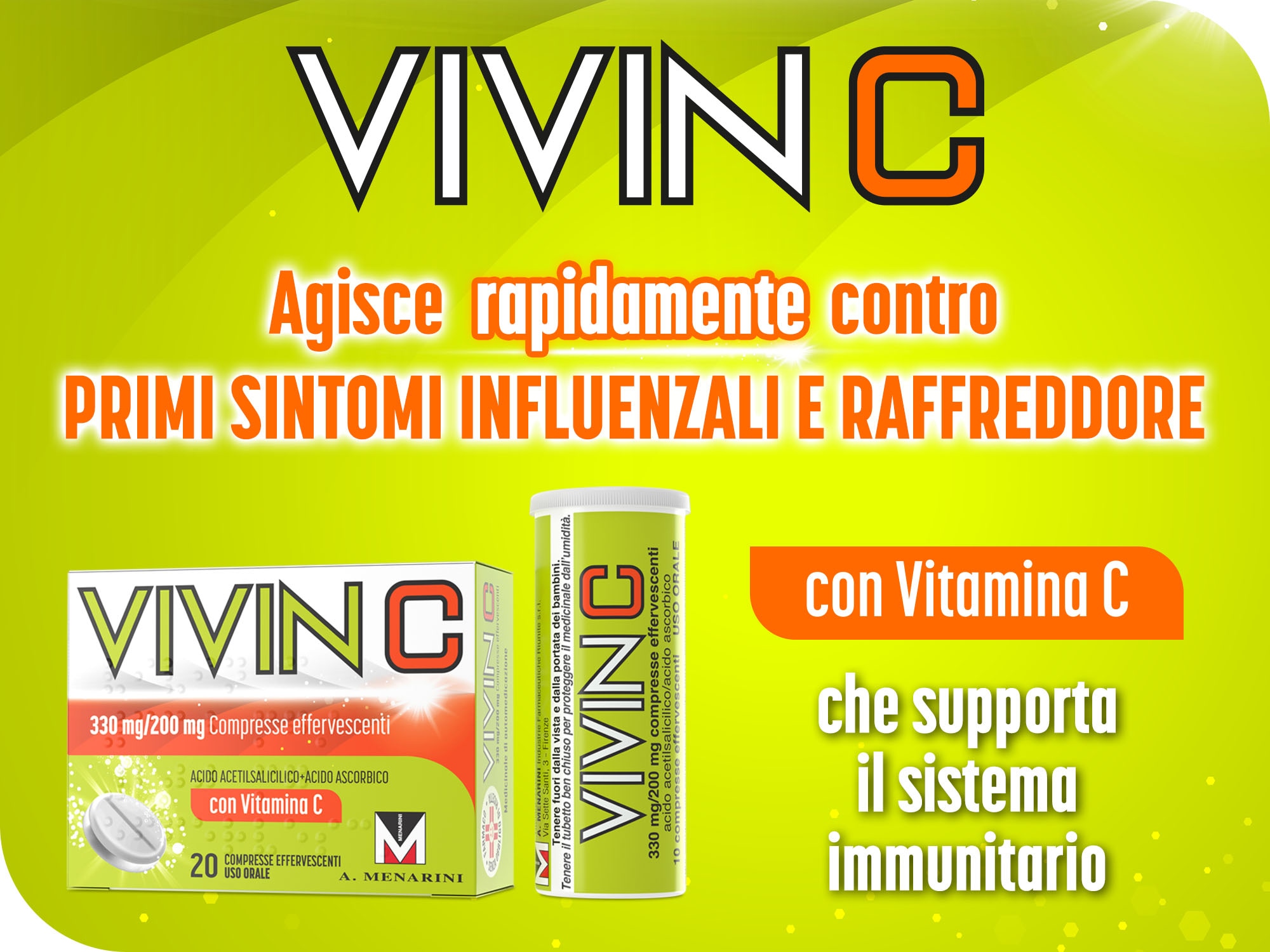 Vivin C 20 compresse effervescenti