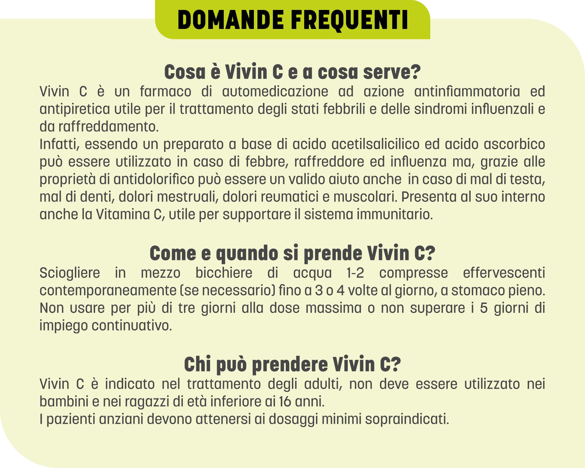 Vivin C 20 compresse effervescenti